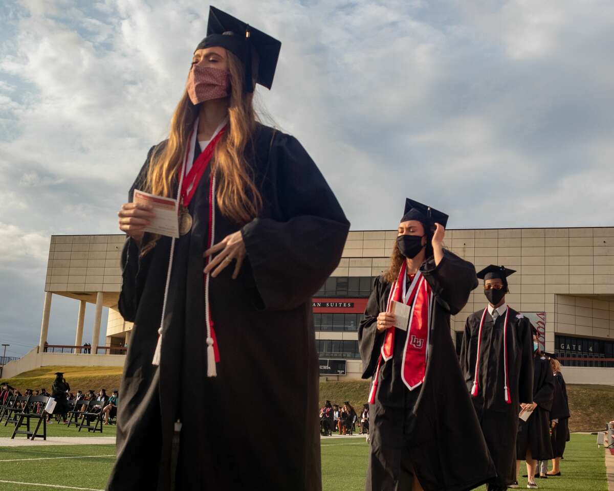 Lamar University celebrates graduates with in-person commencement