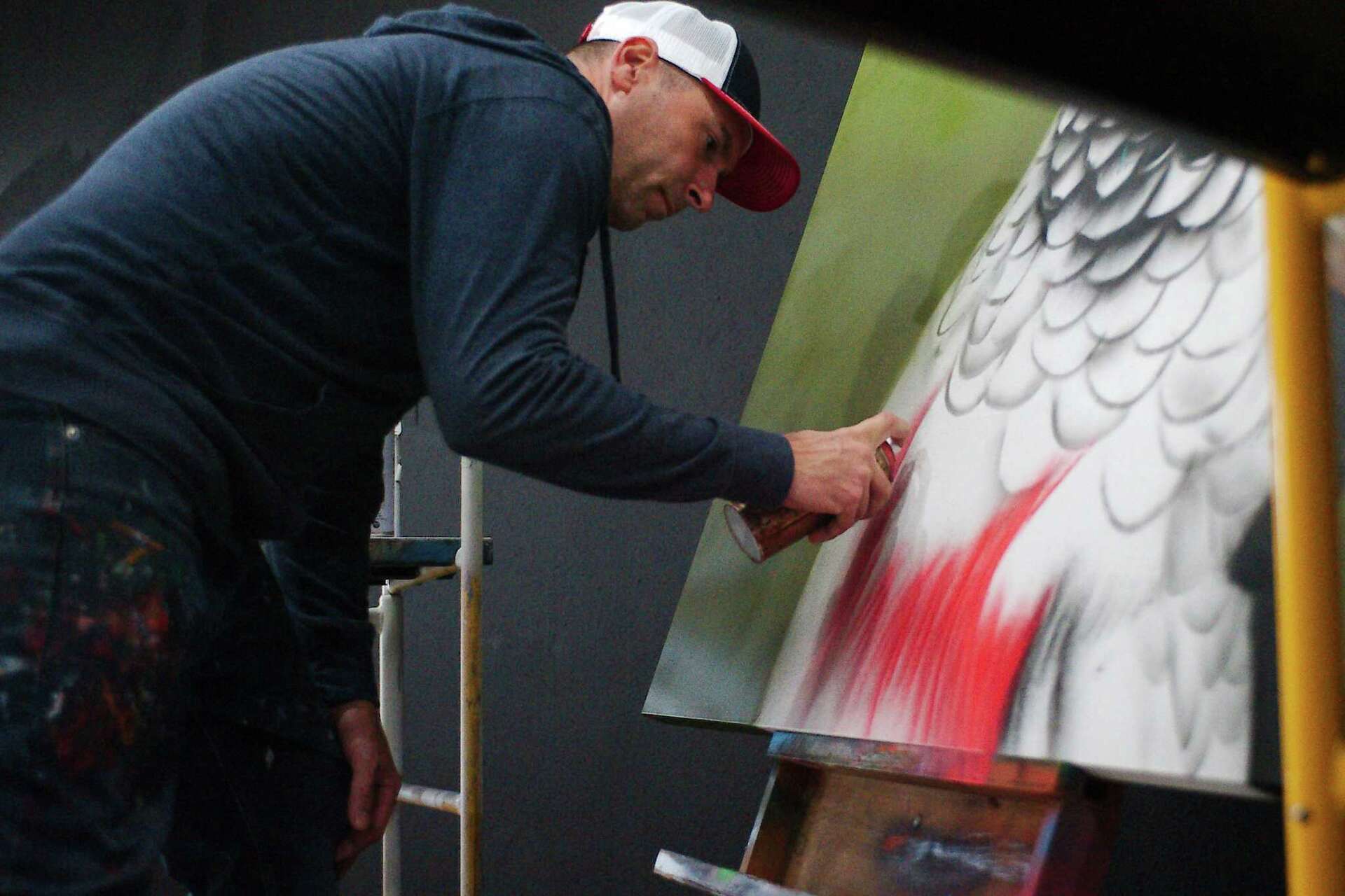 League City muralist’s works range from tiny to colossal