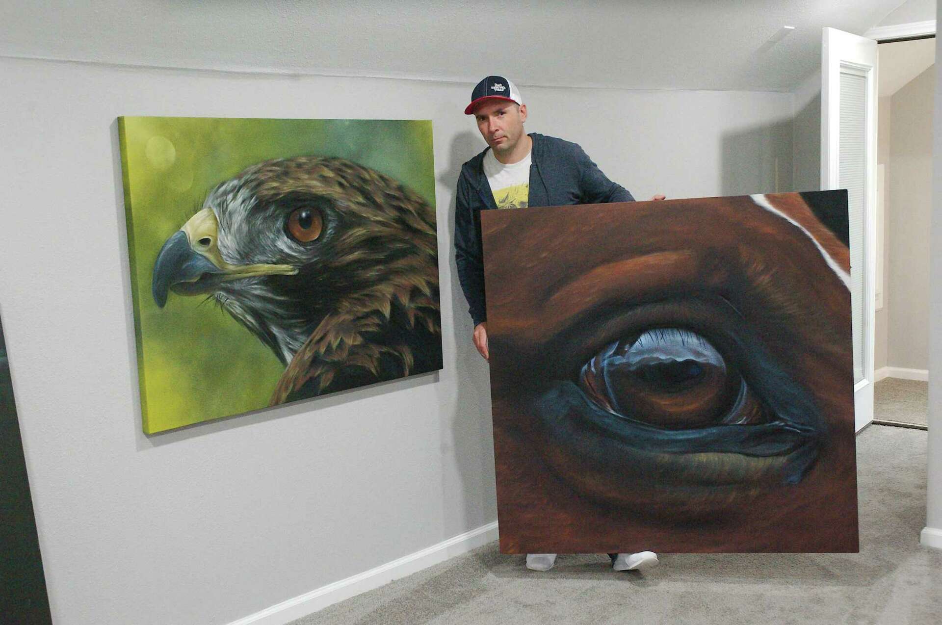 League City muralist’s works range from tiny to colossal