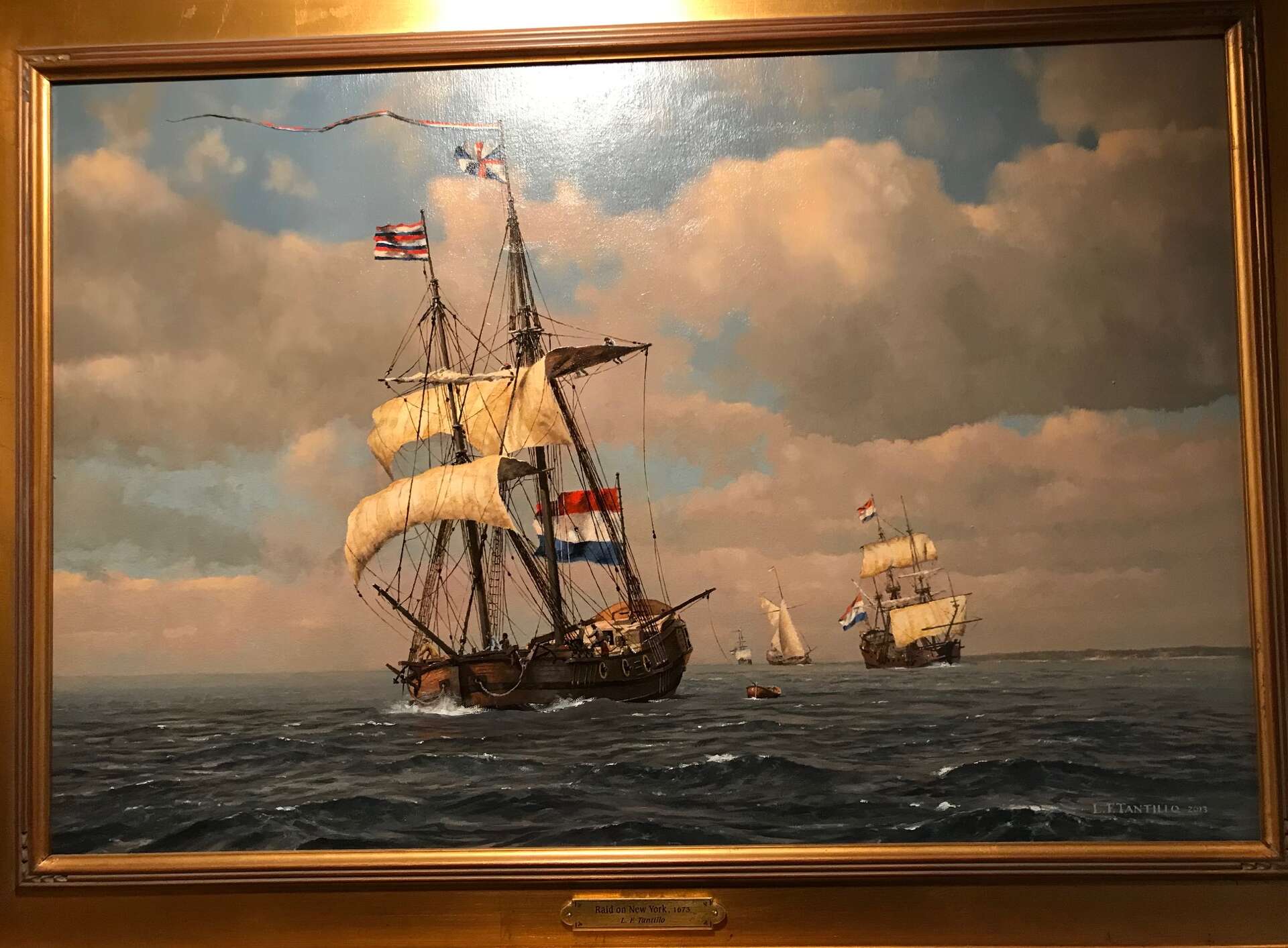Grondahl: Len Tantillo, a prolific painter of history, prepares 40-year ...