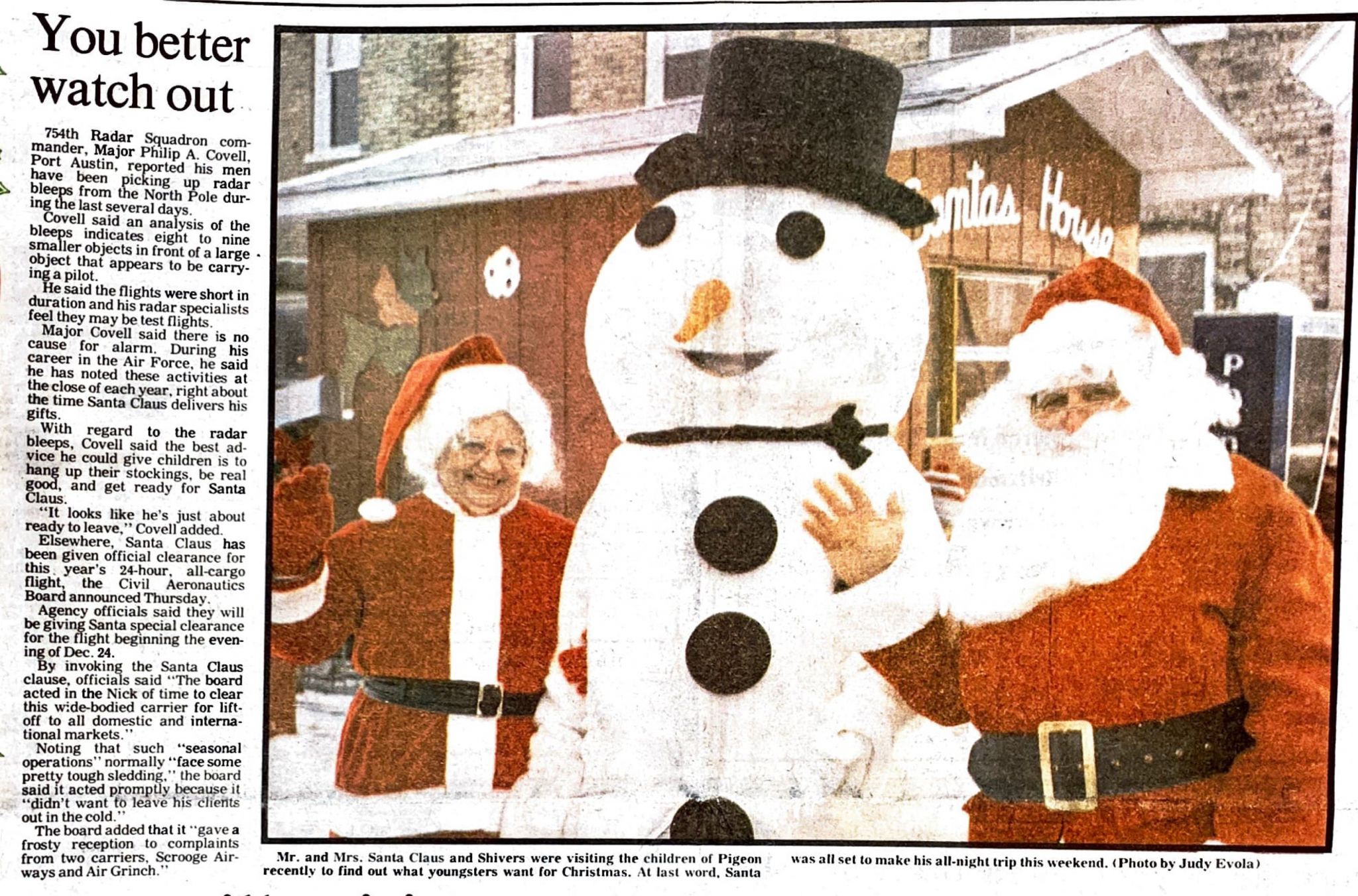 Tribune Throwback: A look back to December 1983