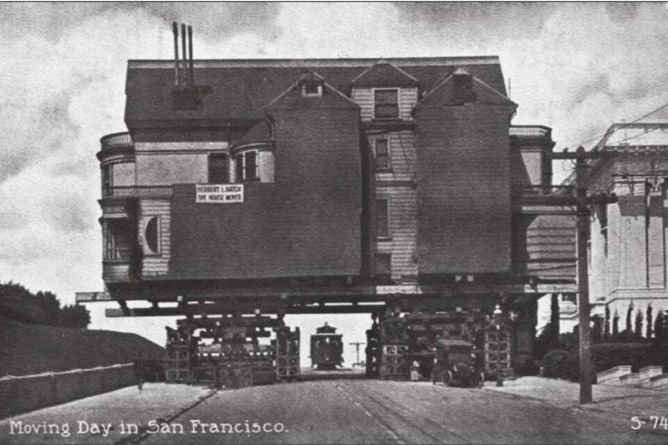 San Francisco's bizarre history of (literally) moving houses