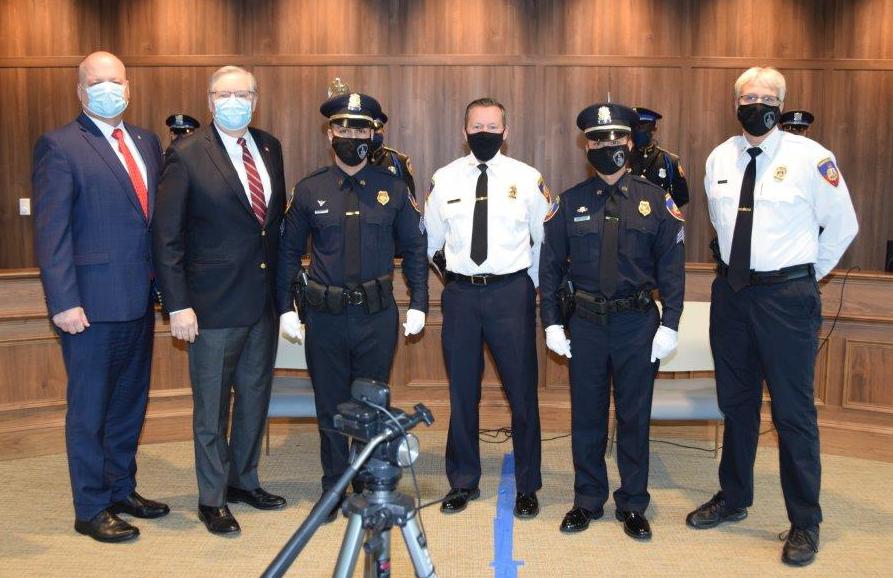 Two promoted to sergeant on Stamford police force, including first ...