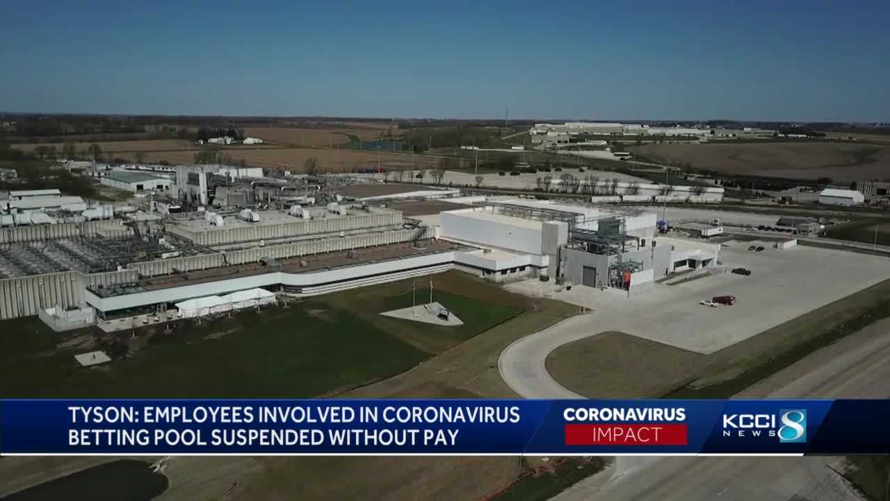 Tyson Foods fires 7 managers over virus wagering incident