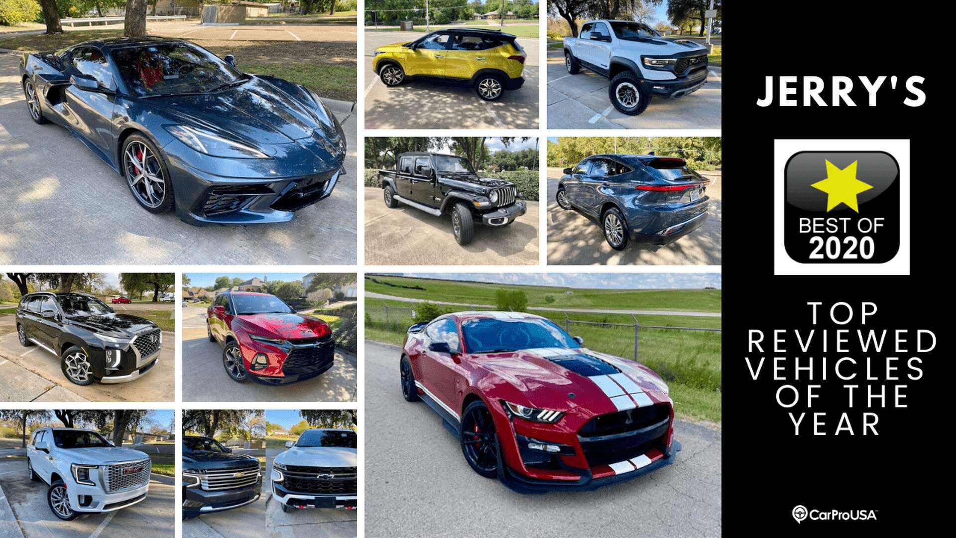 Car Pro Jerry Reynolds' Top Vehicles Reviewed For 2020