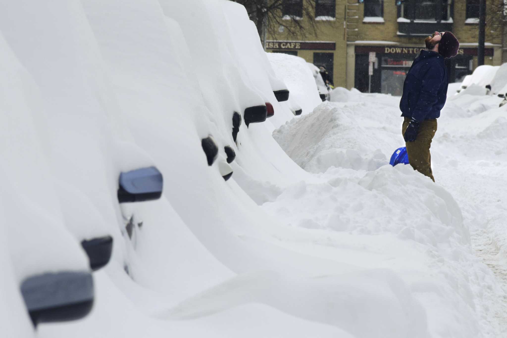 Snowfall to windfall: Albany shovelers earn something extra
