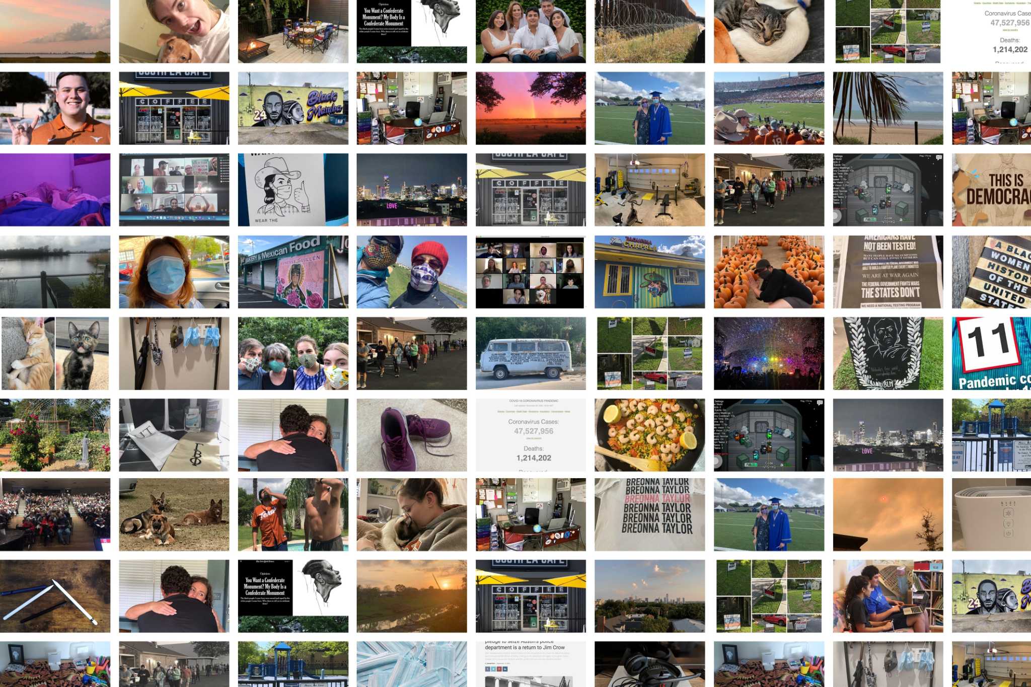 UT collects electronic time capsules to document 2020