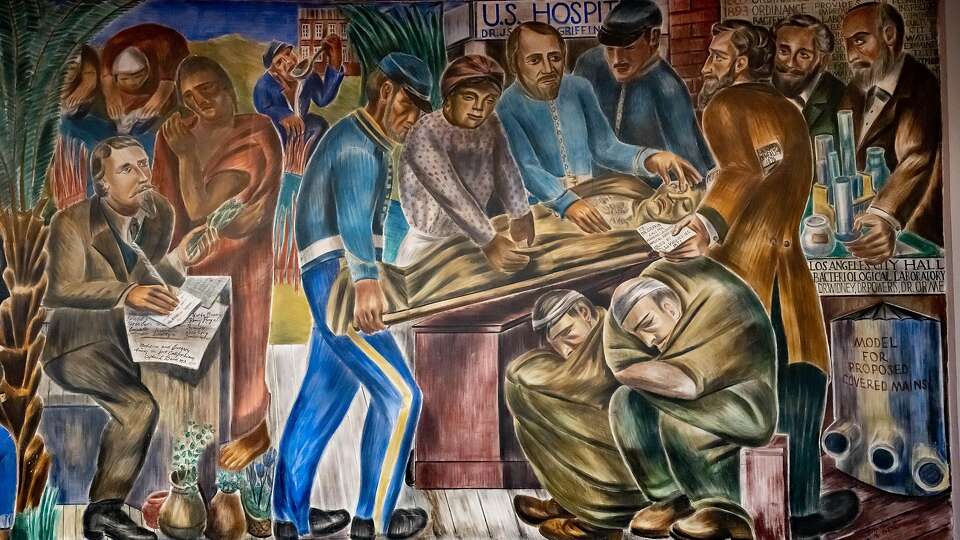 UCSF makes about-face to save New Deal-era murals from destruction