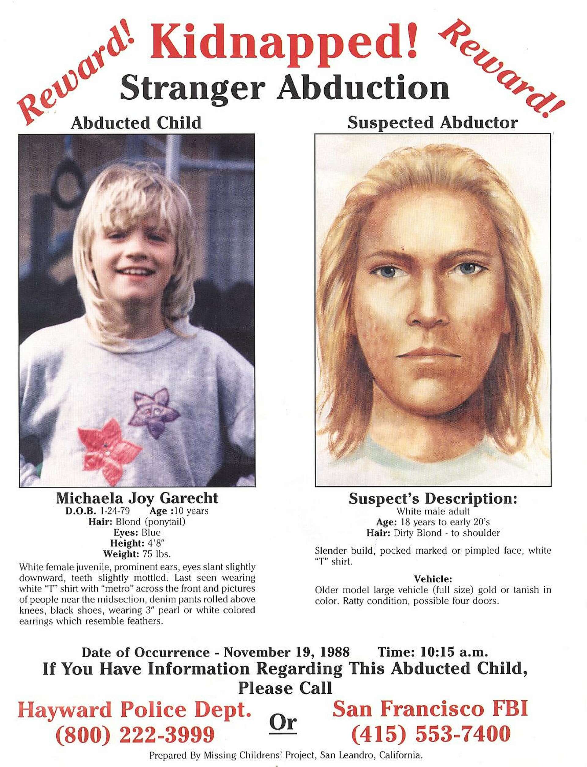 Man charged with murdering Michaela Garecht 3 decades after Hayward ...