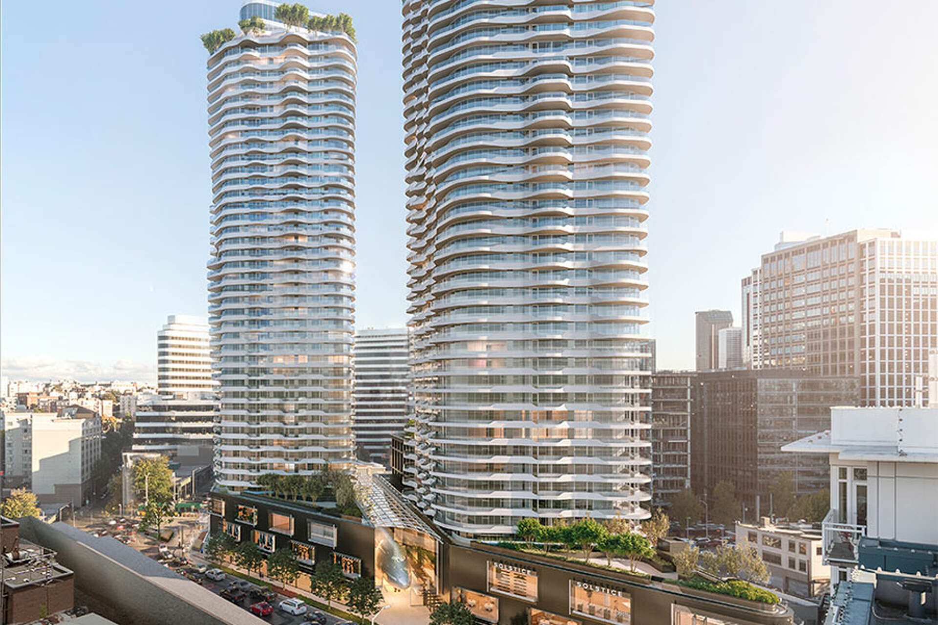 New Denny Triangle high rise set to be completed this year will feature ...