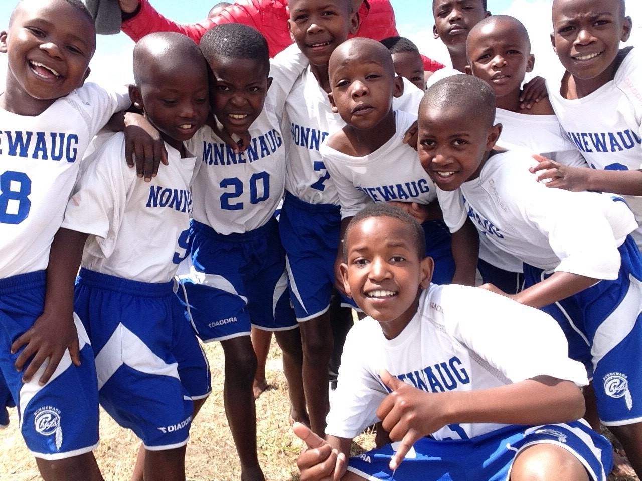 ‘My heart felt so warm’: Nonnewaug uniform donation to South Africa ...