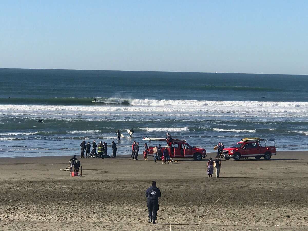 Male surfer found semiconscious in surf at Ocean Beach in critical ...