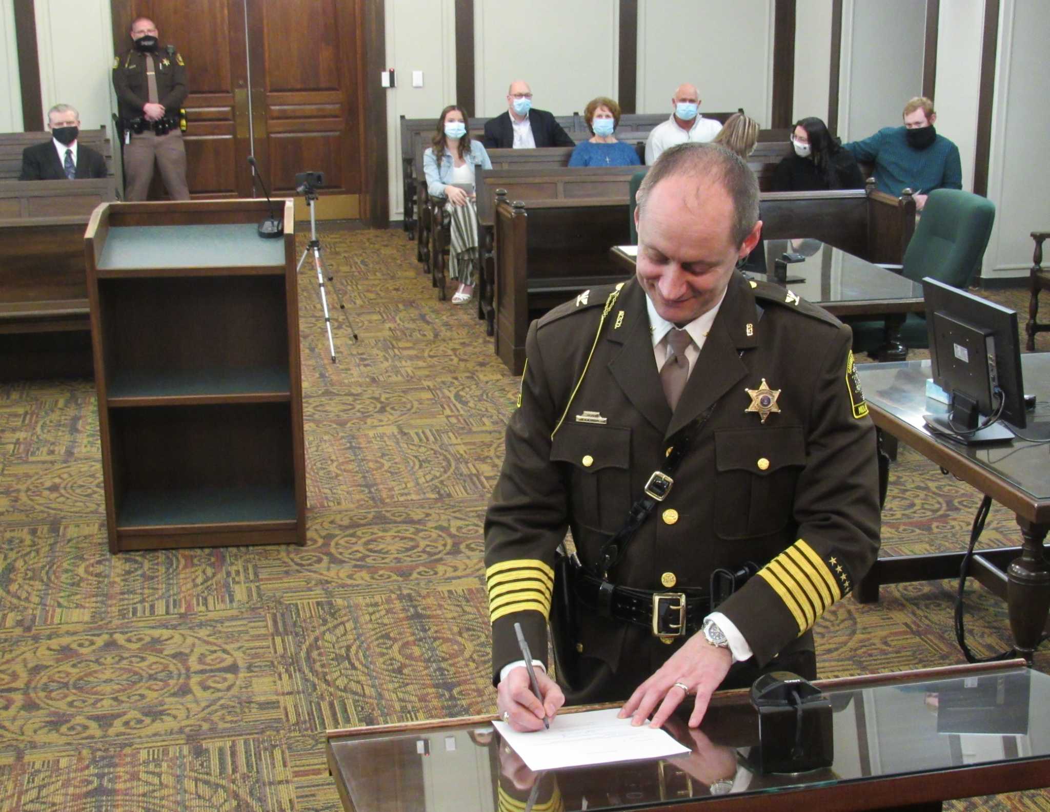 Greene sworn in as Midland County sheriff