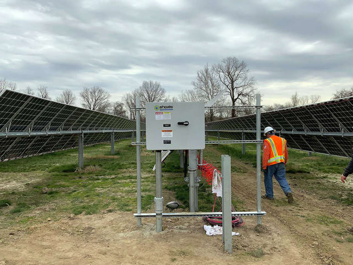 Nexamp nearly finished with local solar farm