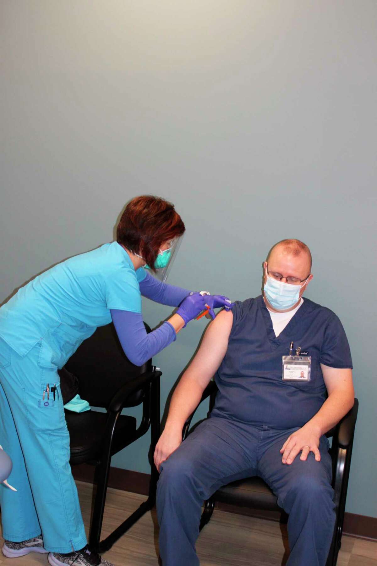 Harbor Beach Community Hospital begins vaccine distribution to staff