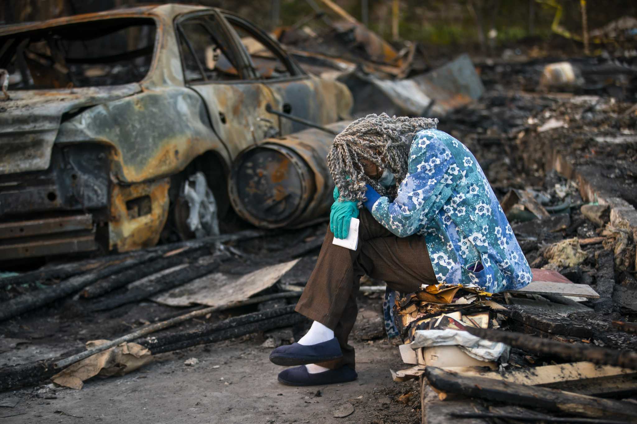 A gas explosion leveled her Houston home of nearly 50 years. Now what?