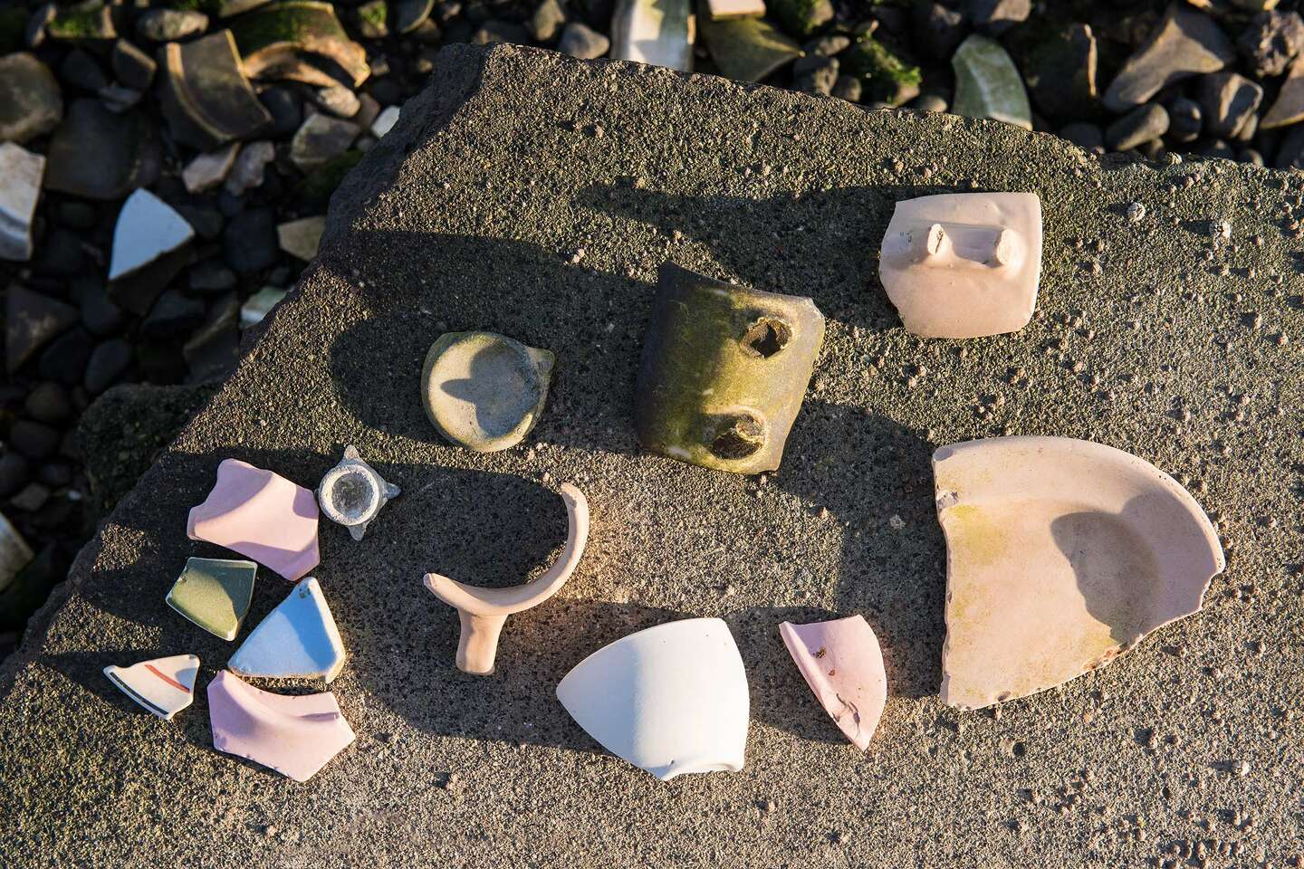 This mysterious Bay Area beach is covered in broken ceramics