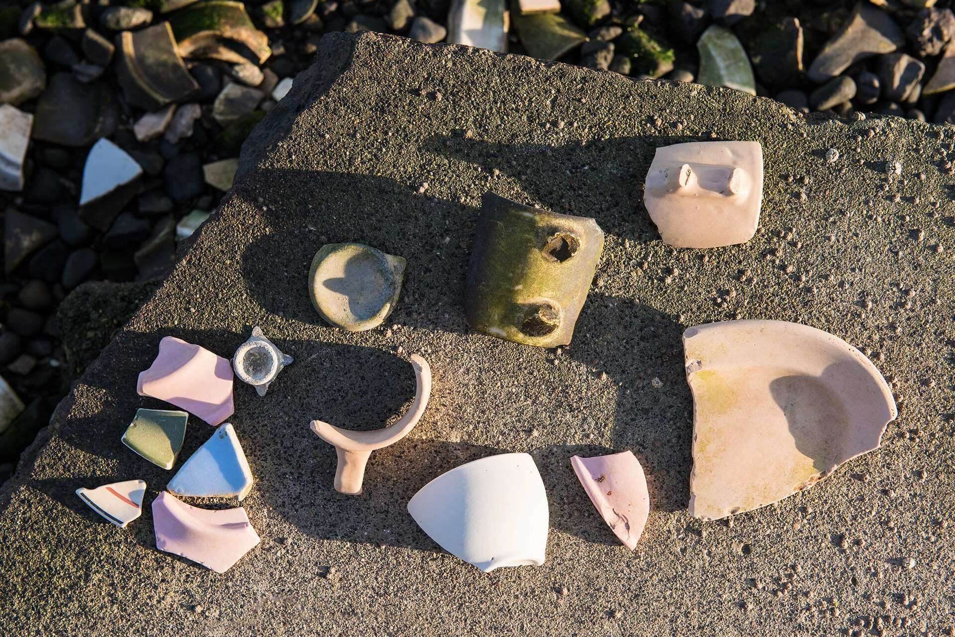 This mysterious Bay Area beach is covered in broken ceramics