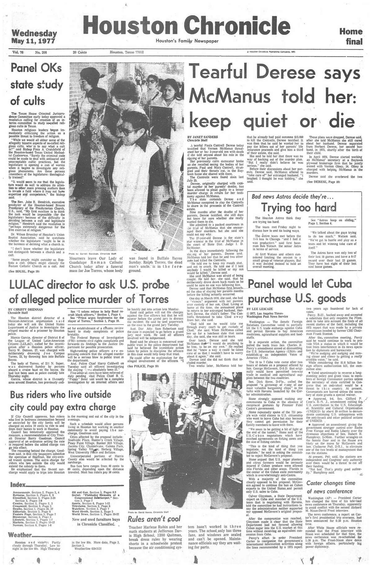 Houston's 1979 Chicano Squad solved so many murder cases, it changed ...