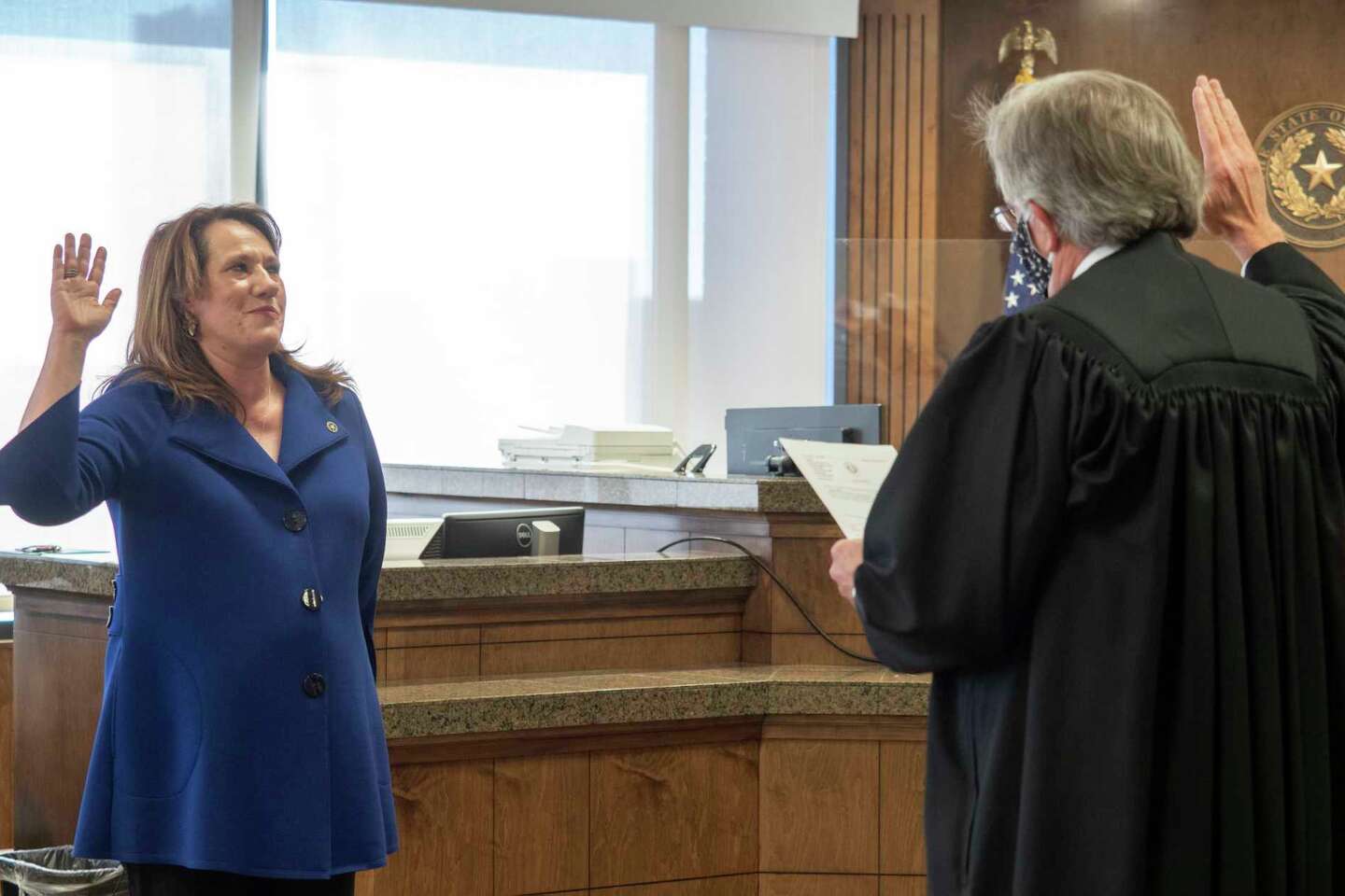 Where does the lawsuit against Midland County DA Laura Nodolf stand?