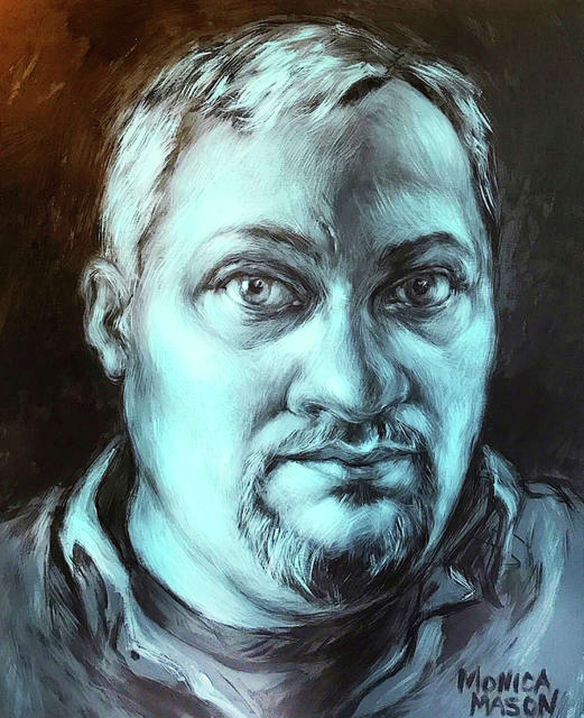 The eyes have it: Alton artist continues Community Portrait Project ...