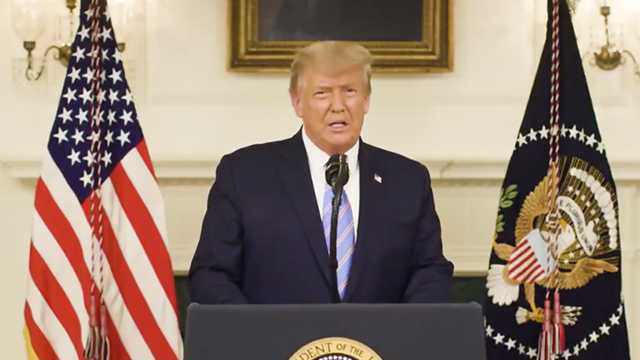 ‘Heinous attack’: President Trump responds to violence at Capitol