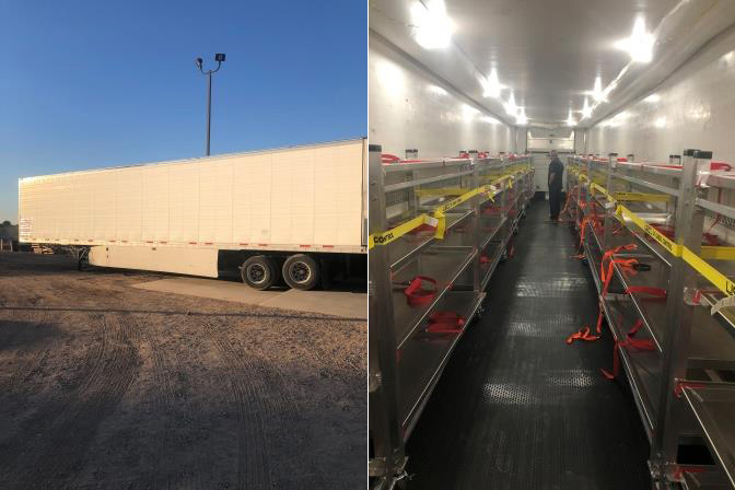 Mobile morgue arrives in Sonoma County to help with COVID-19 casualties