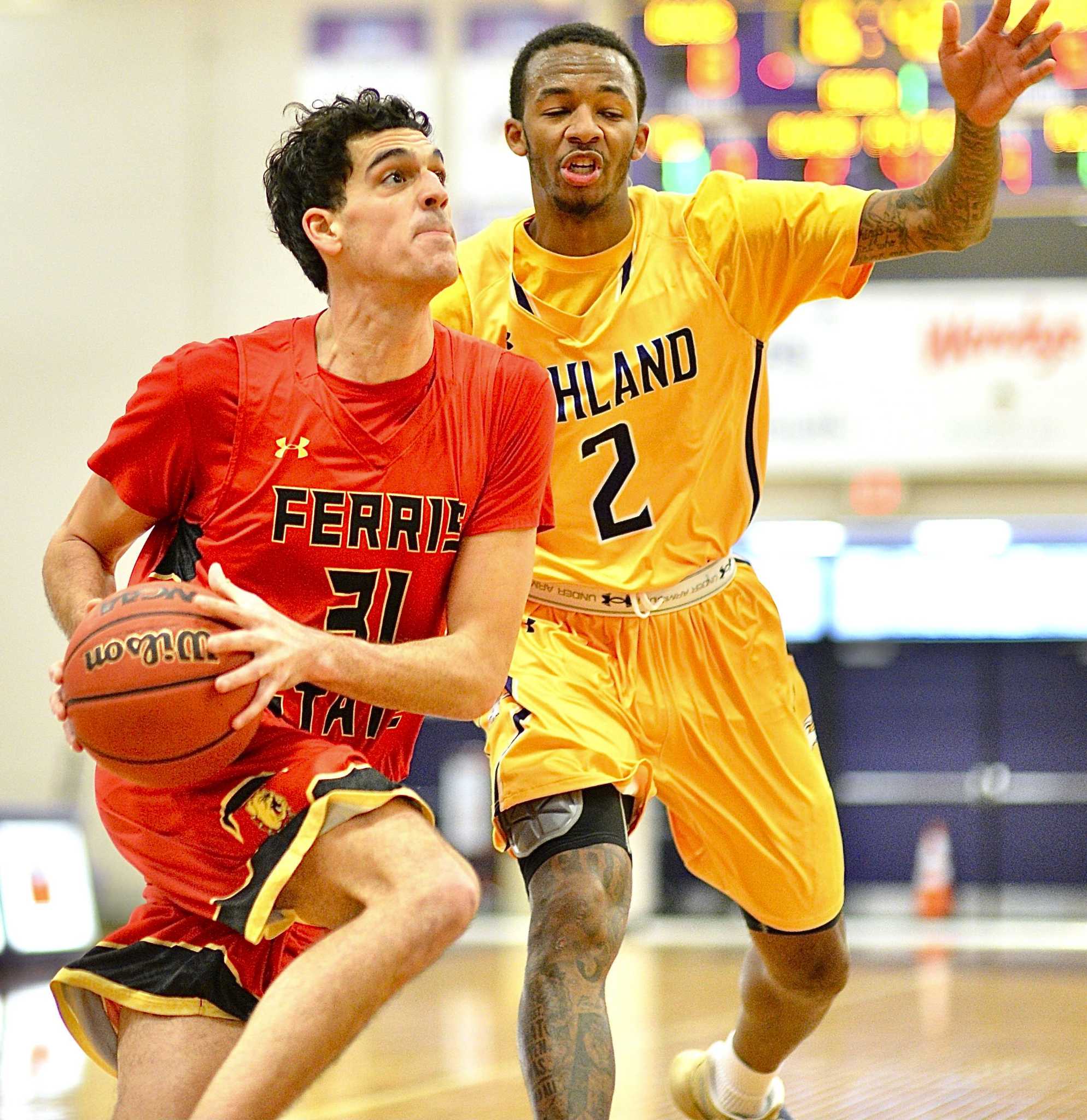 Ferris men hold back Ashland 69-68