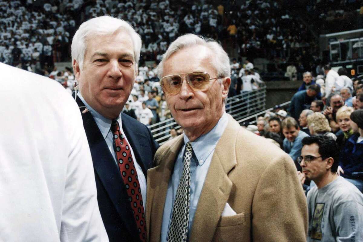 ‘No one could surpass him as a person’: Former UConn coach Dee Rowe ...