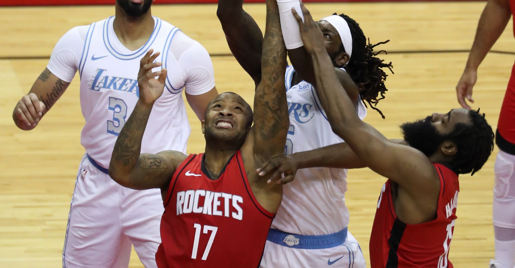 P.J. Tucker emphasizes transition defense ahead of Rockets-Lakers rematch