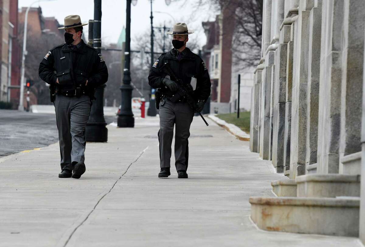 Albany braces for possible violent protests