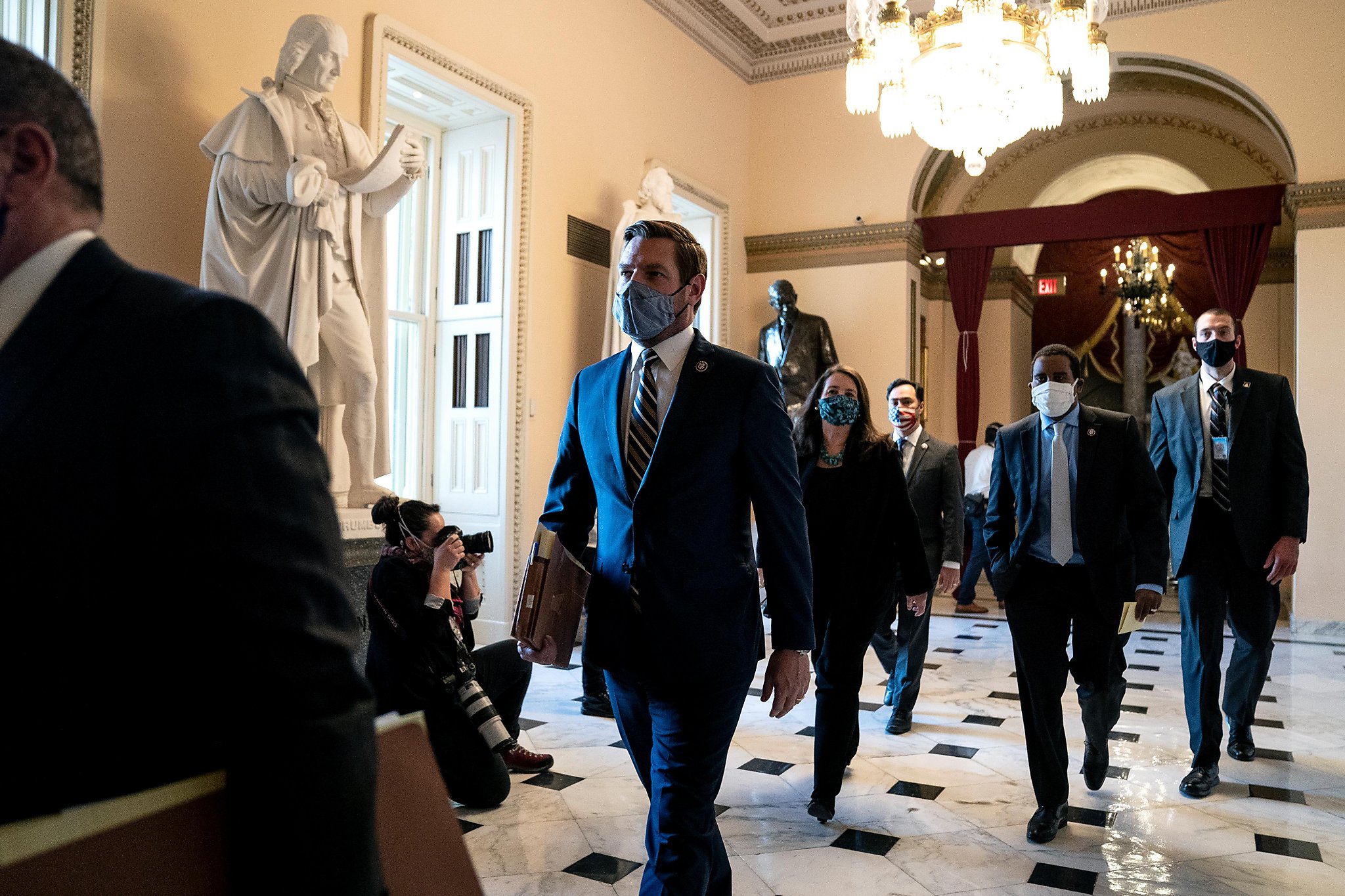 Eric Swalwell gets prominent role as Trump impeached a second time