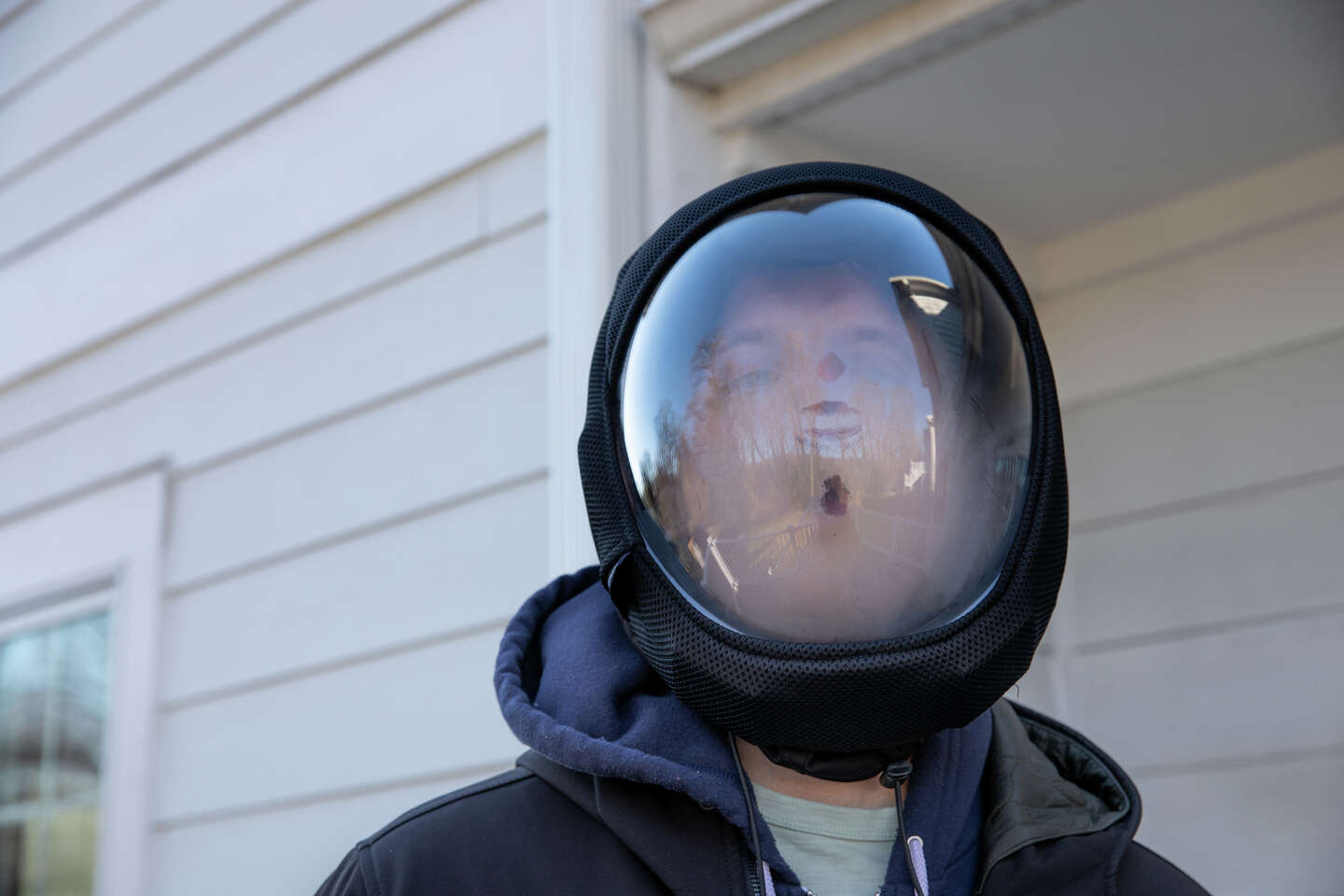 Magary: I tested the dumbest PPE of all time — the Rich Guy COVID Helmet