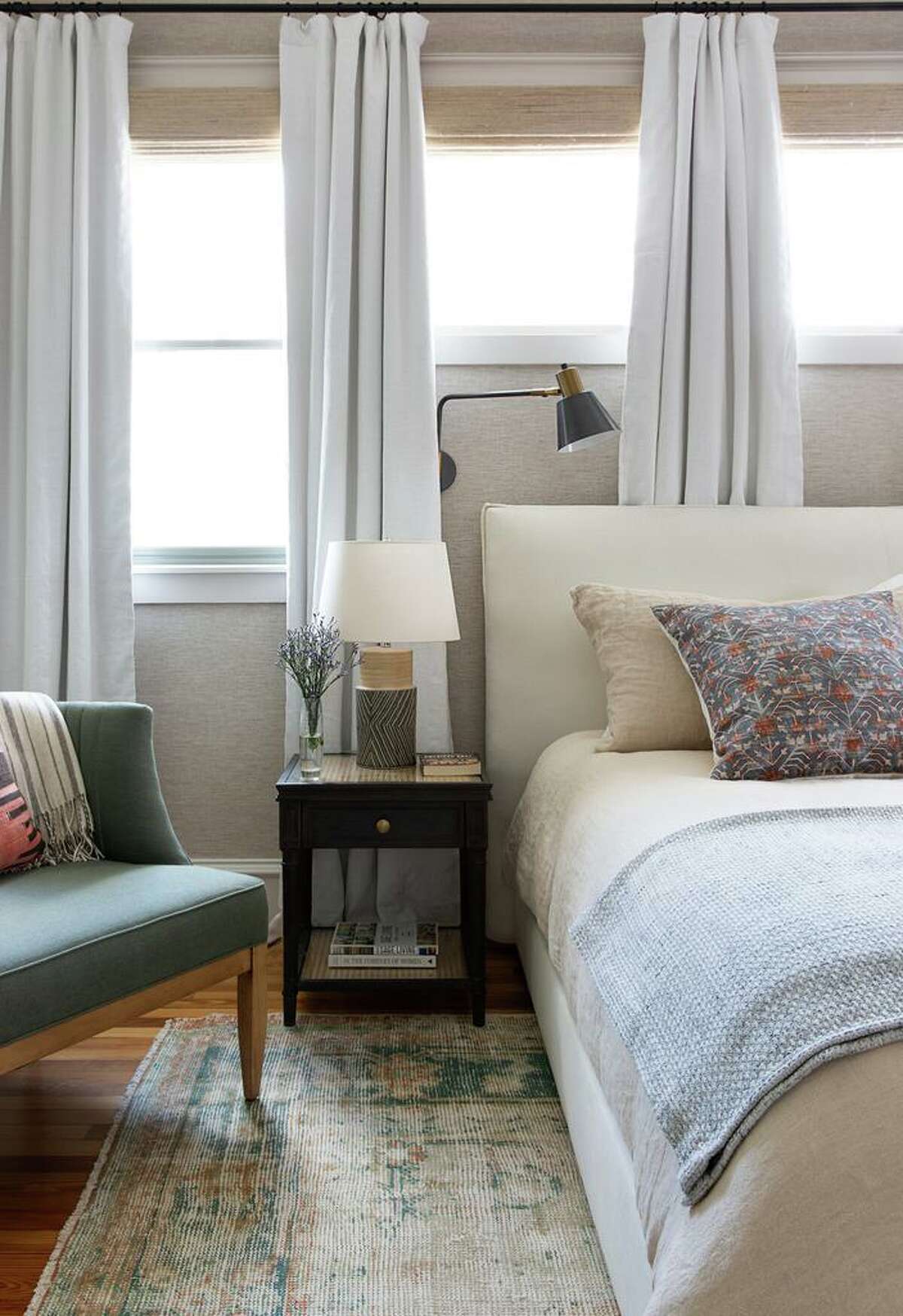 This couple built a modest home in the Heights with big porches