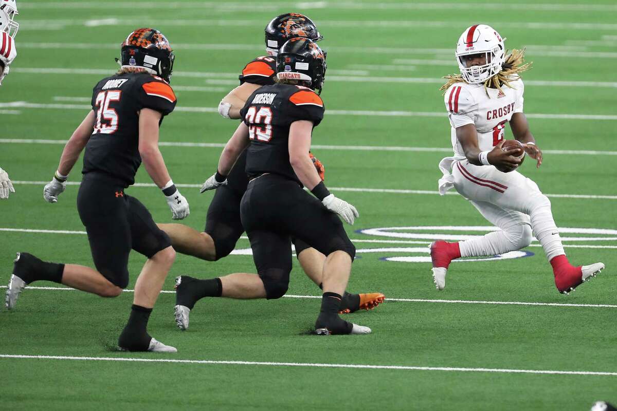 DeMarco Roberts, Aledo power past Crosby for 10th state title