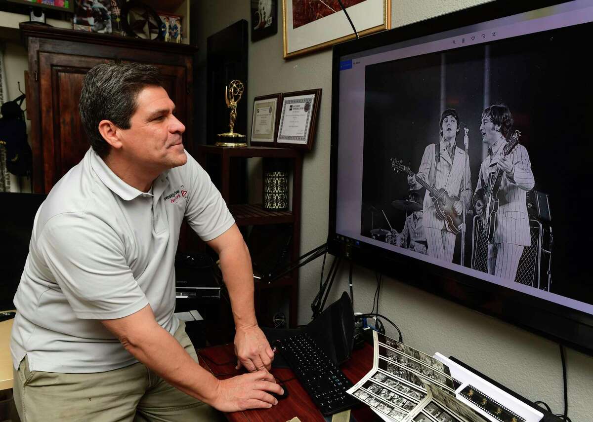 Lost trove: TV reporter finds his father’s Beatles photos in San Antonio