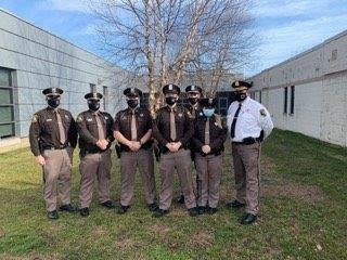 Corrections officers complete training