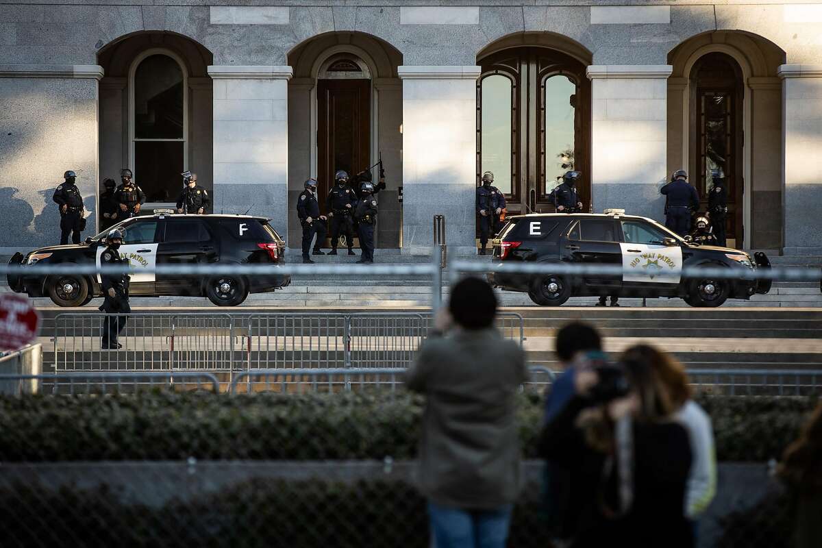 All quiet at heavily fortified state Capitol in Sacramento — protests ...