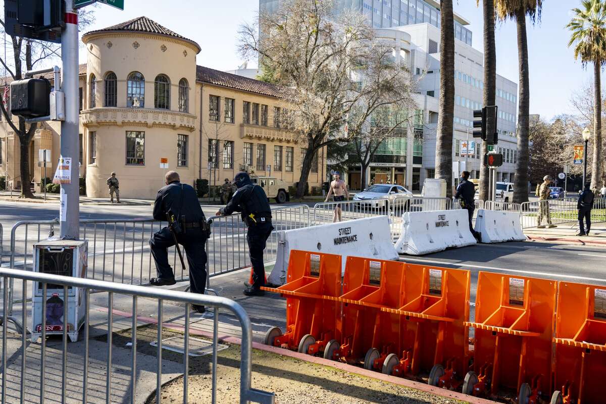 California's heavily fortified state Capitol sees only handful of ...