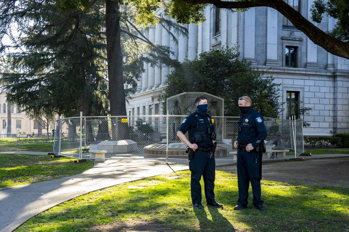 California's heavily fortified state Capitol sees only handful of ...