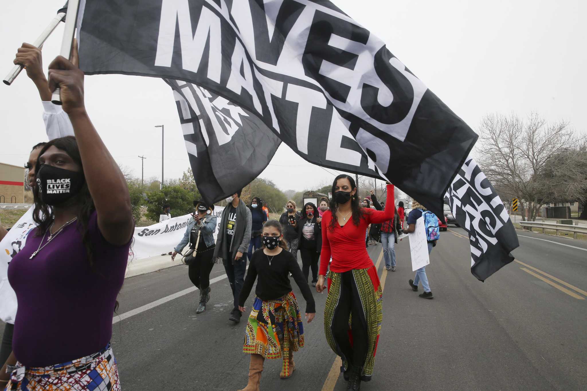 Residents along the closed MLK March route still celebrate civil rights ...