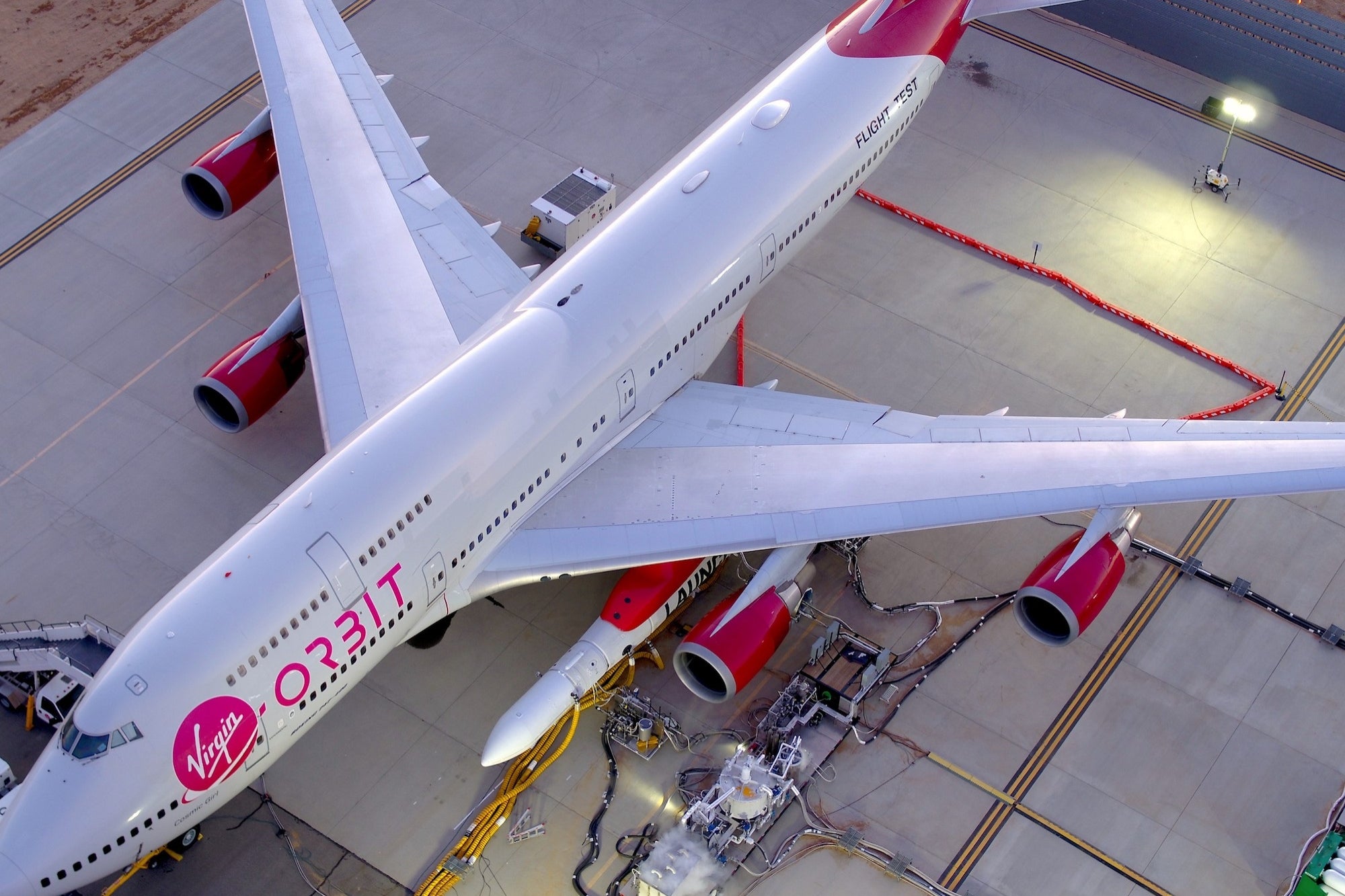 Virgin Orbit Successfully Launches a Rocket Into Space Using Its Boeing 747