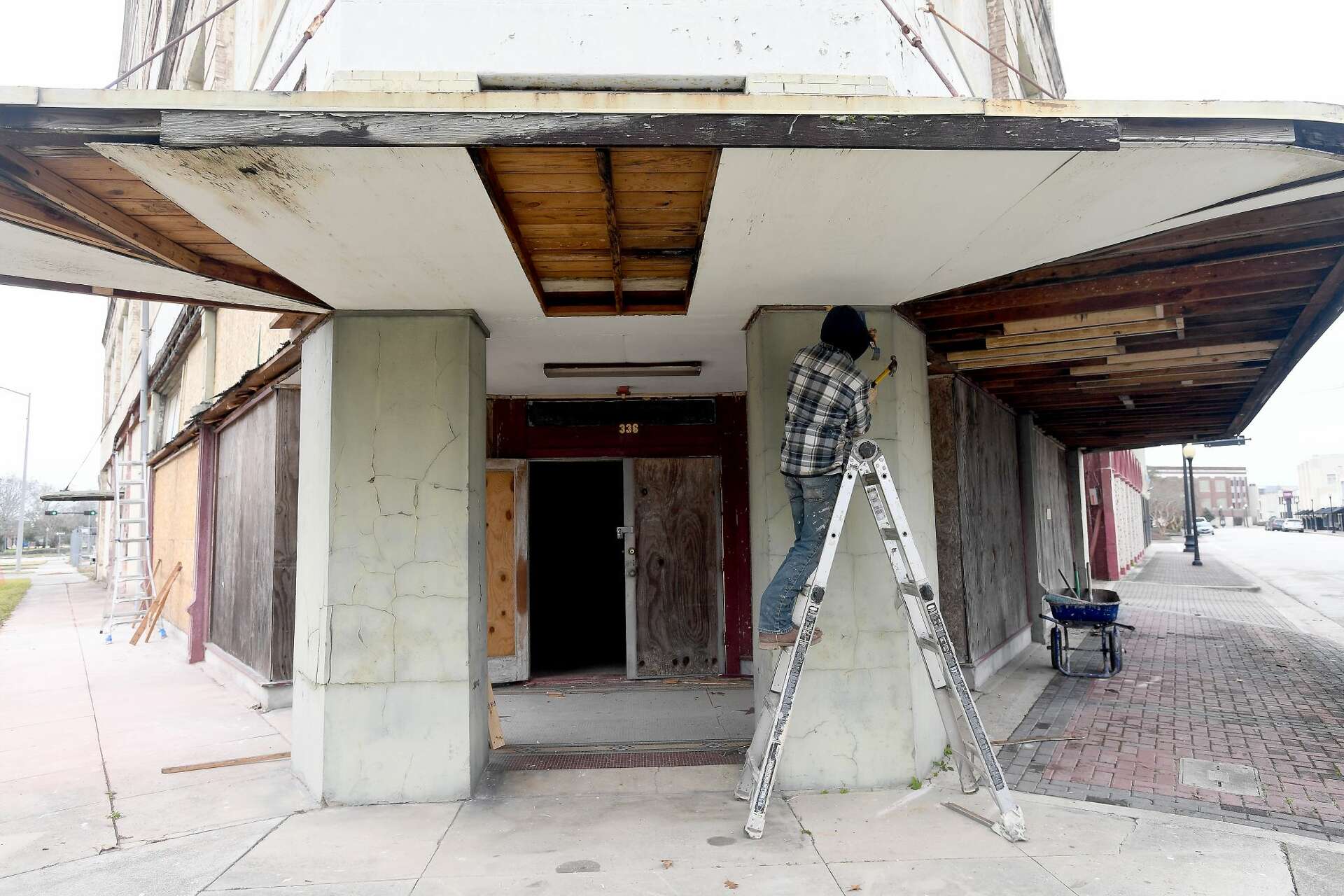 Historic Nathan Building is an icon of downtown Beaumont landscape