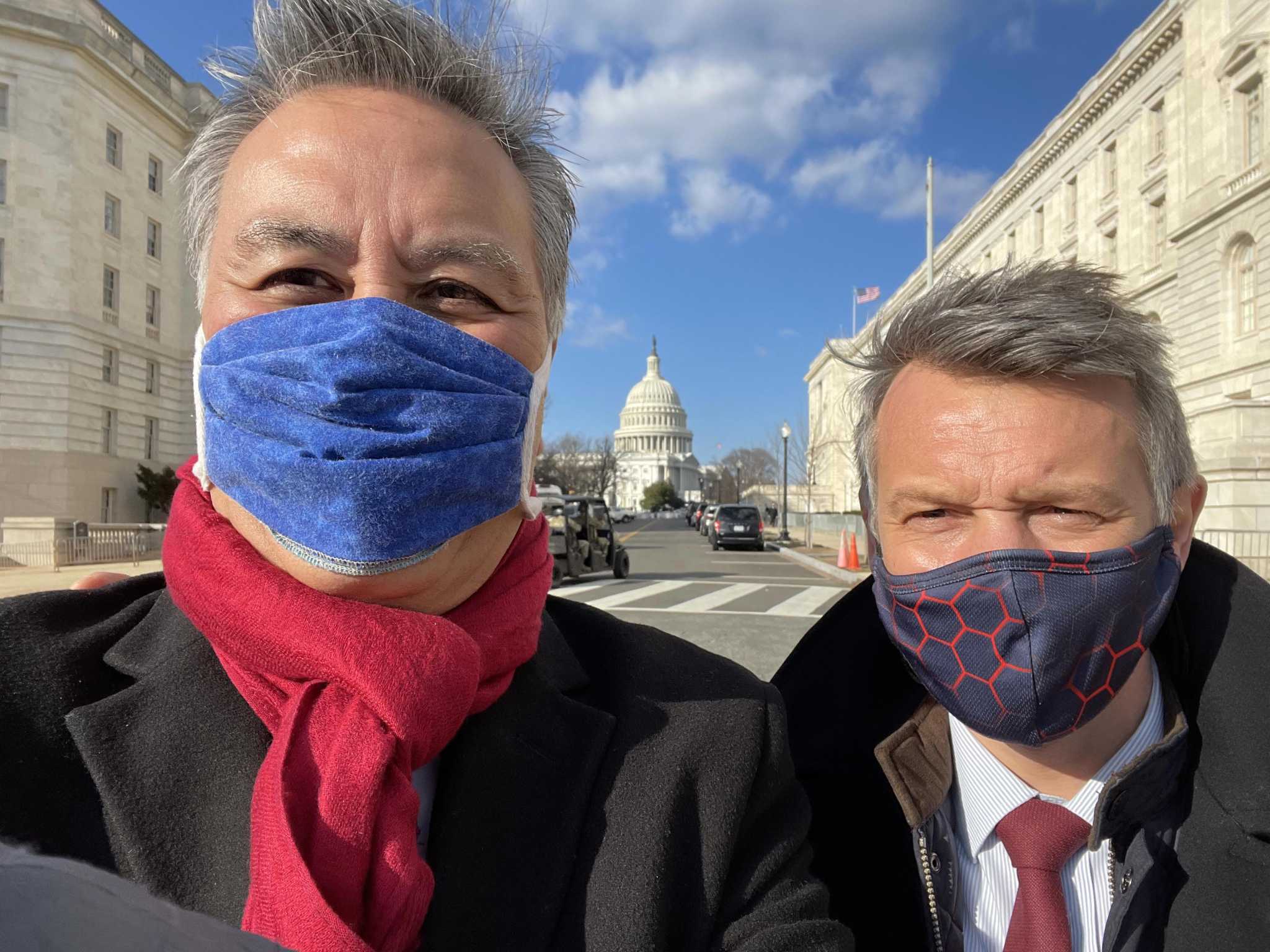 Dan Haar: A CT newcomer up-close at the inauguration