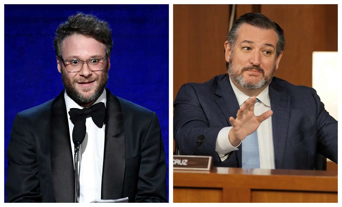 Seth Rogen and Ted Cruz are beefing on Twitter