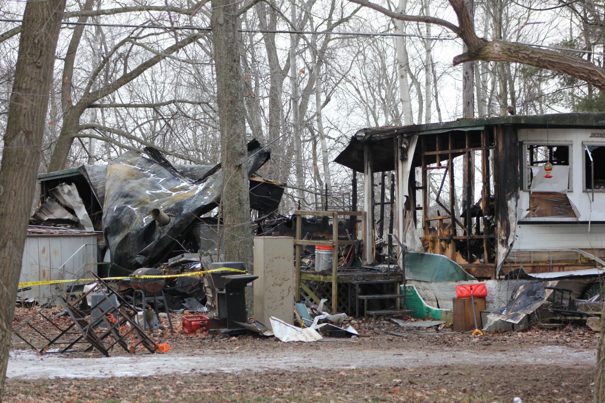 Port Austin woman dies in trailer house fire