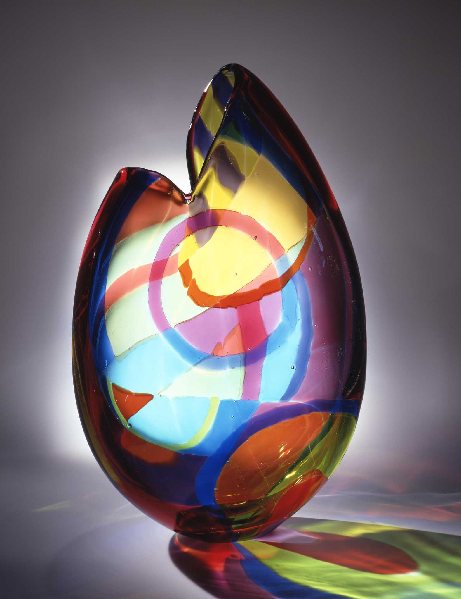 Each piece ‘is its own journey,’ Norwalk glass artist Dorothy Hafner ...