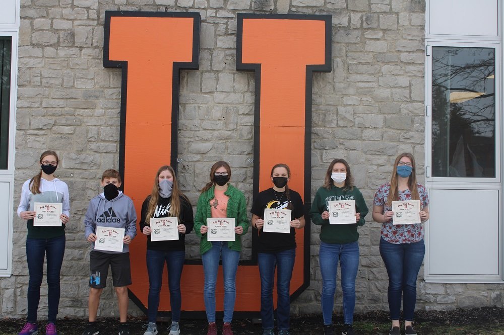 Ubly announces students of the month