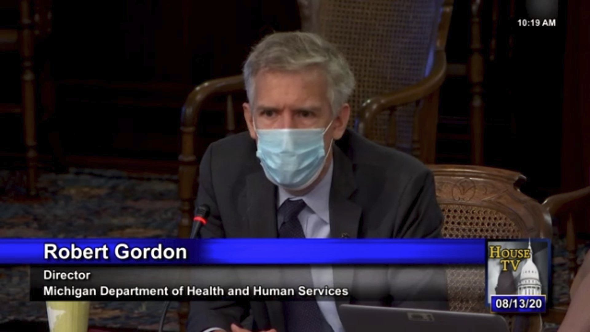 Michigan health department director Robert Gordon resigns
