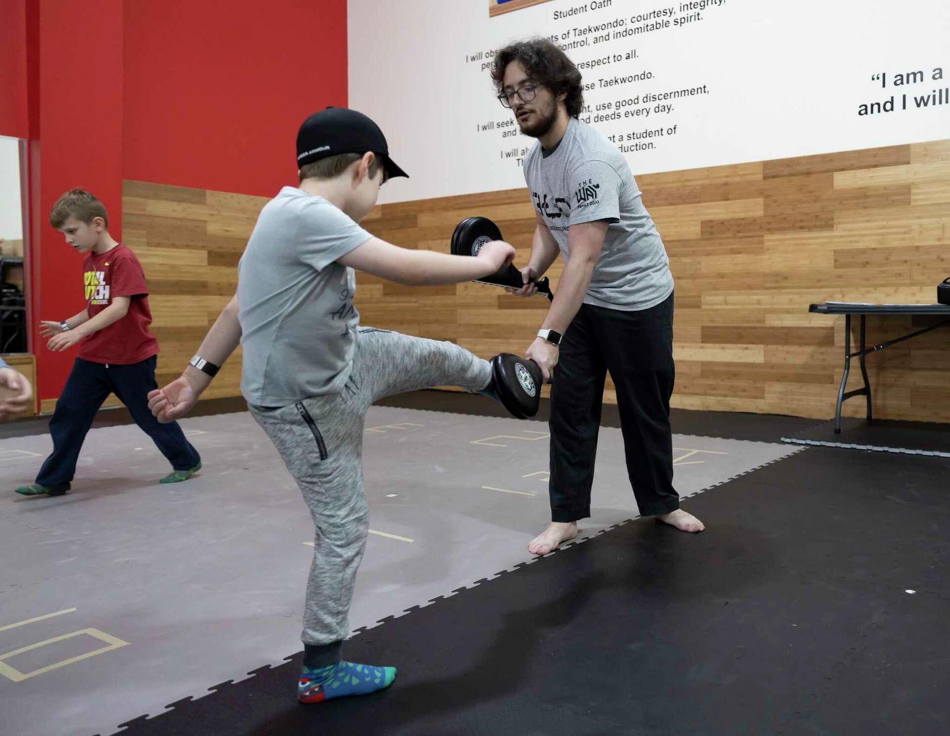 Event teaches kids self-defense